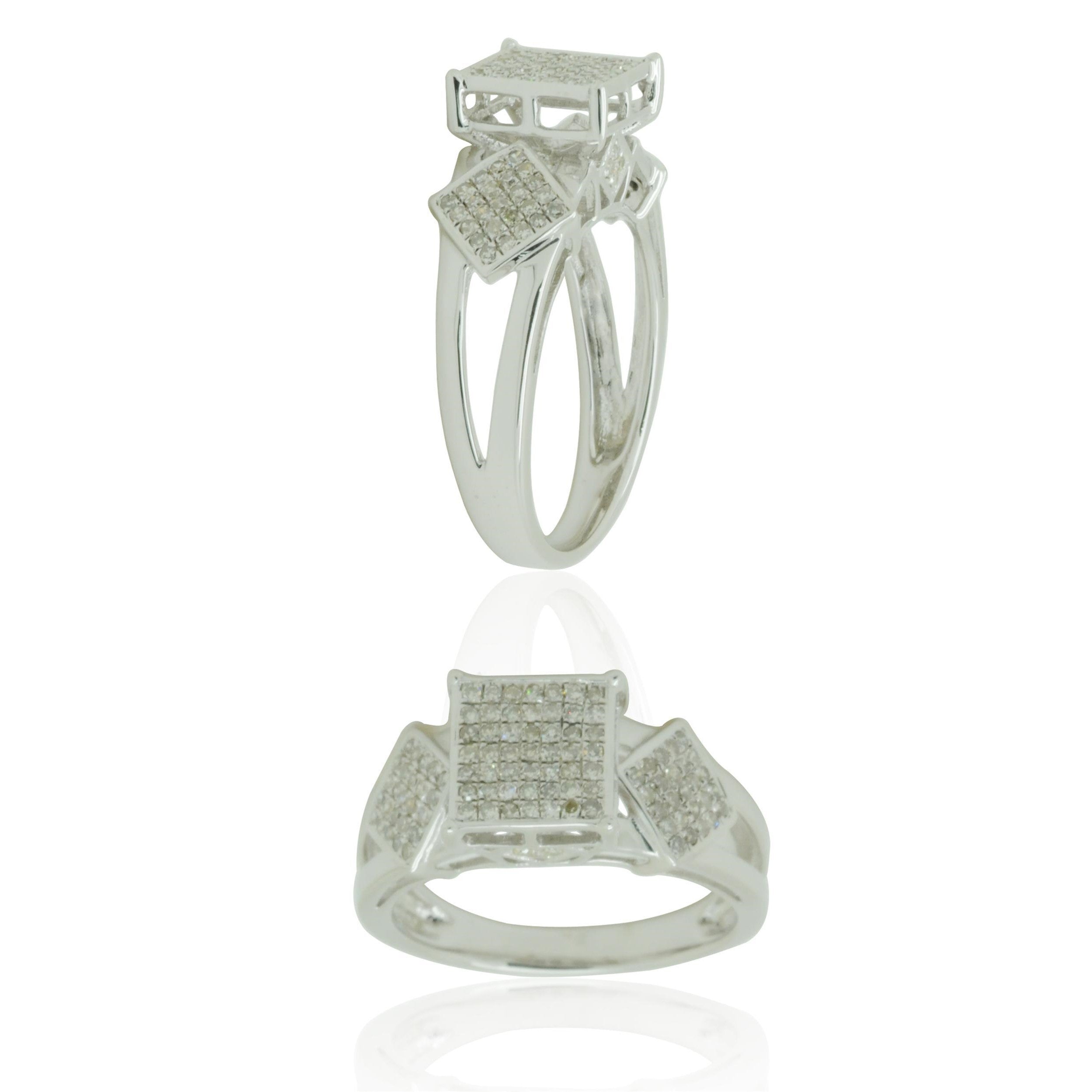 9073R Ring With Diamond – Sara Fine Jewels Ltd.